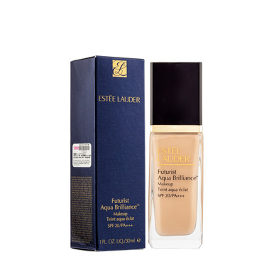 ESTEE LAUDER FUTURIST AQUA BRILLIANCE 1 OZ MAKEUP SPF 20 #2C0 COOL ...