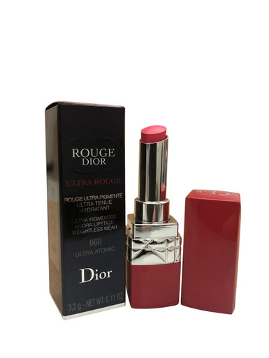 ROUGE DIOR ULTRA ROUGE 0.11 LIPSTICK #660 ULTRA ATOMIC - ScentsWorld