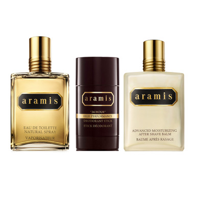 ARAMIS 3 PCS SET: 3.7 EAU DE TOILETTE SPRAY + 4.1 OZ AFTER SHAVE BALM ...