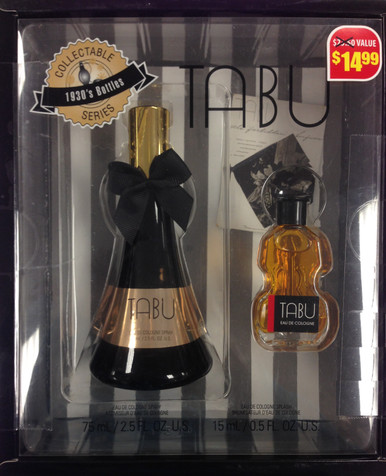 TABU 2 PCS SET: 2.5 EDC SP + 0.5 EDC SPL - ScentsWorld