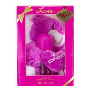 LOVE'S BABY SOFT 2 PCS SET: 0.69 OZ COLOGNE MIST + TEDDY BEAR - ScentsWorld