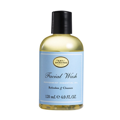 THE ART OF SHAVING SKIN FACIAL WASH 4 OZ PEPPERMINT ESSENTIAL OIL ...