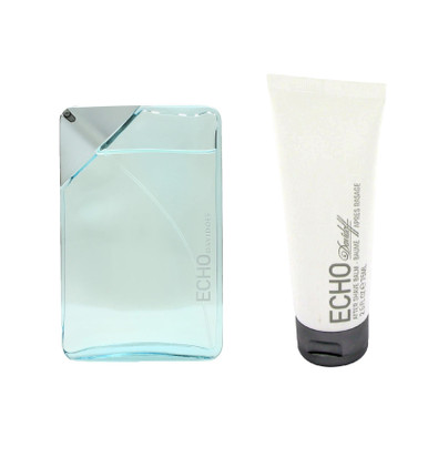 ECHO 2PC SET FOR MEN: 3.3 EDT SP+ 2.5 AFTERSHAVE BALM - ScentsWorld