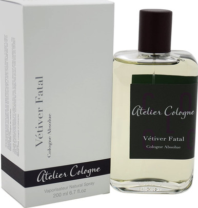 ATELIER COLOGNE VETIVER FATAL ABSOLUE 6.7 PARFUM SPRAY - ScentsWorld
