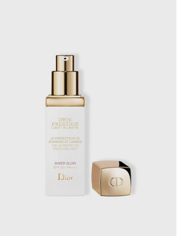 CHRISTIAN DIOR PRESTIGE 1 OZ LIGHT-IN-WHITE UV PROTECTOR SHEER GLOW ...