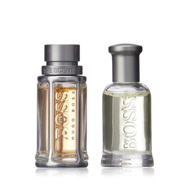 HUGO BOSS 2 PCS MINI SET FOR MEN: BOSS BOTTLED 5 ML EAU DE TOILETTE ...