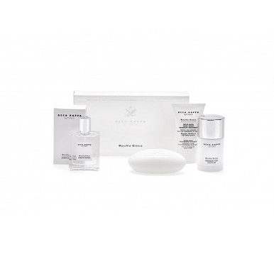 ACCA KAPPA WHITE MOSS 4 PCS GIFT SET: 1.7 EAU DE COLOGNE + 2.5 HAND ...