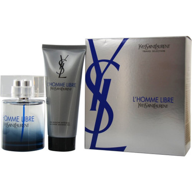 YSL L'HOMME LIBRE 2 PCS SET: 3.4 EDT SP + 3.4 SHOWER GEL - ScentsWorld