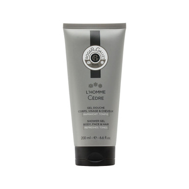 ROGER & GALLET L'HOMME CEDRE 6.6 SHOWER GEL FOR MEN - ScentsWorld