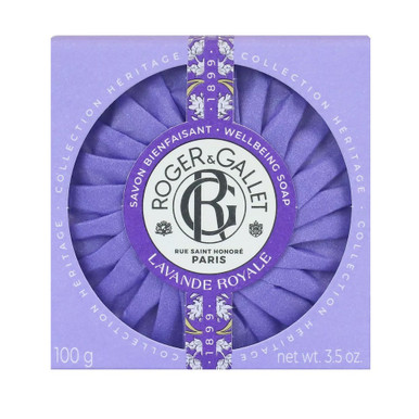 ROGER & GALLET LAVANDE ROYALE 3.5 WELLBEING SOAP - ScentsWorld