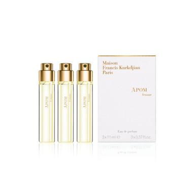MAISON FRANCIS APOM FEMME 3 PCS SET: 3 X 0.37 OZ EAU DE PARFUM REFILL ...
