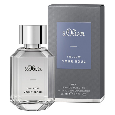 S.OLIVER FOLLOW YOUR SOUL 1 OZ EAU DE TOILETTE SPRAY FOR MEN - ScentsWorld