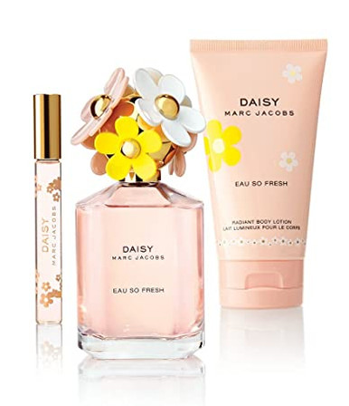 MARC JACOBS DAISY EAU SO FRESH 3 PCS SET: 4.25 EAU DE TOILETTE SPRAY ...