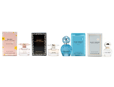 MARC JACOBS DAISY 4 PCS MINI SET: DAISY 4 ML EDT + DAISY EAU SO FRESH 4 ...