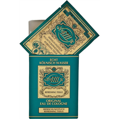 4711 ORIGINAL EAU DE COLOGNE 1 PC REFRESHING TISSUE - ScentsWorld