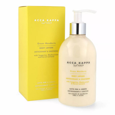 ACCA KAPPA MANDARIN & GREEN TEA 10.4 BODY LOTION - ScentsWorld