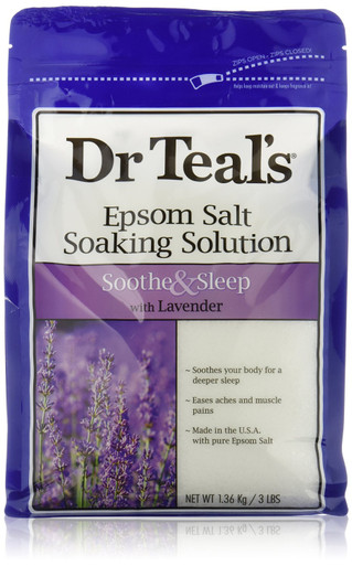 DR. TEAL'S PURE EPSOM SALT SOAKING SOLUTION SOOTHE & SLEEP WITH ...