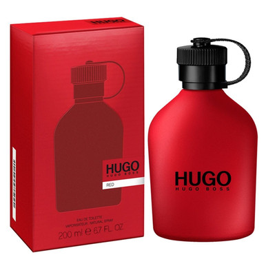HUGO BOSS RED 6.8 EDT SP FOR MEN - ScentsWorld