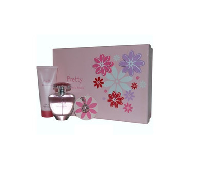 EA PRETTY 3 PCS SET: 3.4 EDP SP + 3.4 B/L + PENDANT - ScentsWorld