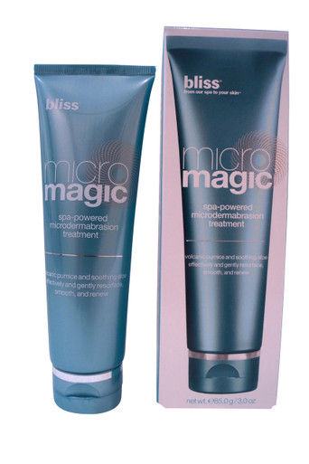 BLISS MICRO MAGIC SPA-POWERED MICRODERMABRASION TREATMENT 3 OZ ...