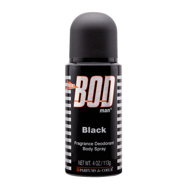 BOD BLACK 4 OZ DEODORANT SPRAY FOR MEN - ScentsWorld