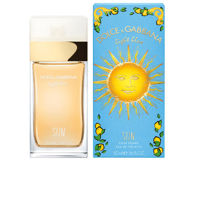 DOLCE & GABBANA LIGHT BLUE SUN 1.6 EAU DE TOILETTE SPRAY FOR WOMEN ...
