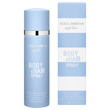 DOLCE & GABBANA LIGHT BLUE 3.3 REFRESHING BODY & HAIR SPRAY FOR WOMEN ...