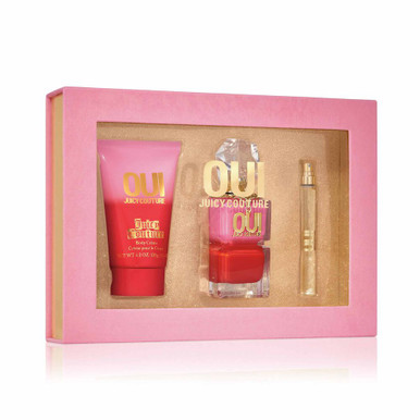 VIVA LA JUICY OUI 3 PCS SET FOR WOMEN: 1 OZ EAU DE PARFUM SPRAY + 0.33 ...