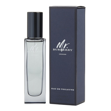 BURBERRY MR. BURBERRY INDIGO 1 OZ EAU DE TOILETTE SPRAY - ScentsWorld