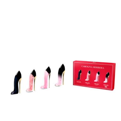 CAROLINA HERRERA GOOD GIRL 4 PCS MINI SET: GOOD GIRL 0.24 EAU DE PARFUM ...