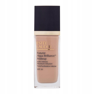 ESTEE LAUDER FUTURIST AQUA BRILLIANCE MAKEUP 1 OZ FOUNDATION 2W0 WARM ...