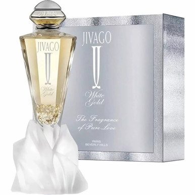 JIVAGO WHITE GOLD 2.5 EAU DE PARFUM SPRAY FOR WOMEN - ScentsWorld