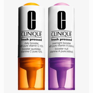 CLINIQUE FRESH PRESSED CLINICAL 2 PCS SET: 0.29 DAILY BOOSTER + 0.20 ...