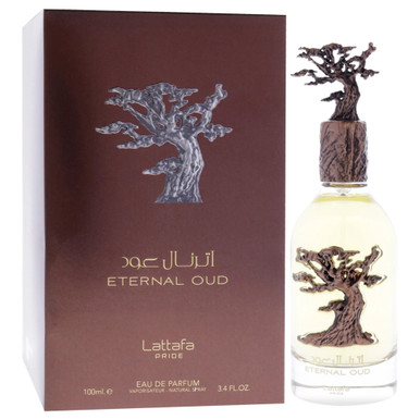 LATTAFA ETERNAL OUD 3.4 EAU DE PARFUM SPRAY - ScentsWorld