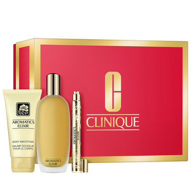 AROMATICS ELIXIR 3 PCS SET: 3.4 PERFUME SPRAY + 0.34 OZ PERFUME SPRAY ...