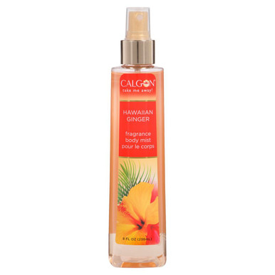 CALGON HAWAIIAN GINGER 8 OZ FRAGRANCE MIST FOR WOMEN - ScentsWorld