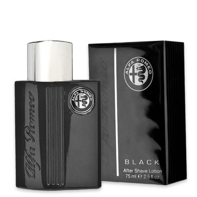 ALFA ROMEO BLACK 2.5 AFTER SHAVE LOTION SPRAY FOR MEN - ScentsWorld