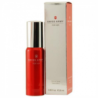 SWISS ARMY 0.85 OZ EAU DE PARFUM SPRAY FOR WOMEN - ScentsWorld