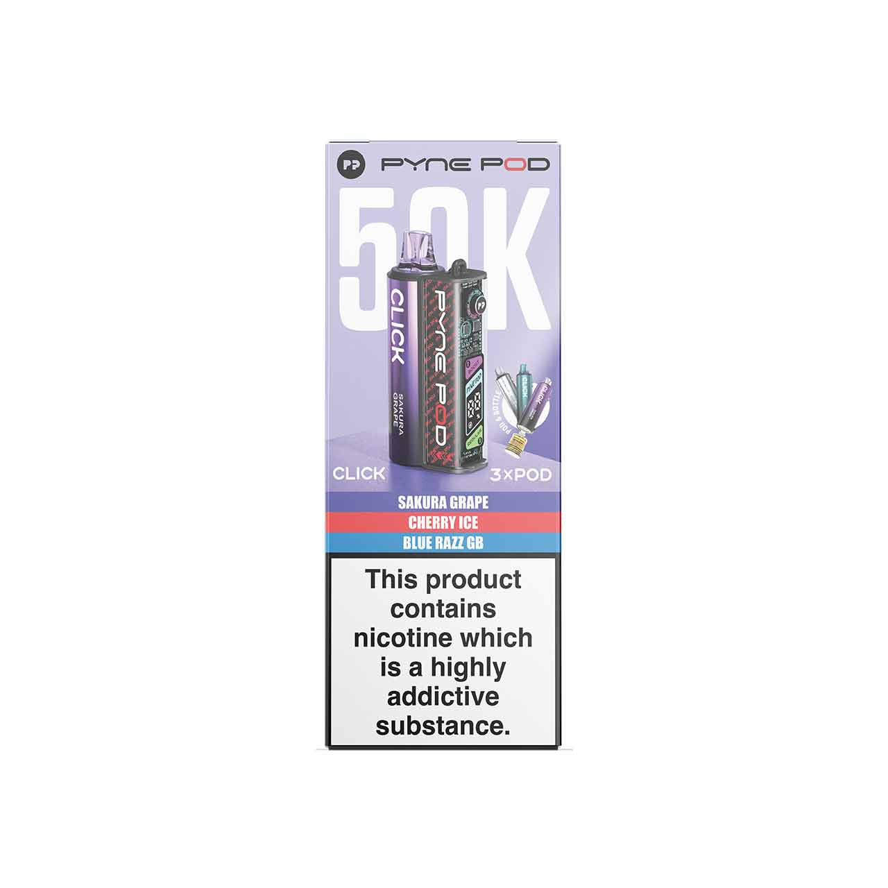 Pyne Pod Click 50K Vape Kit | Now £9.50