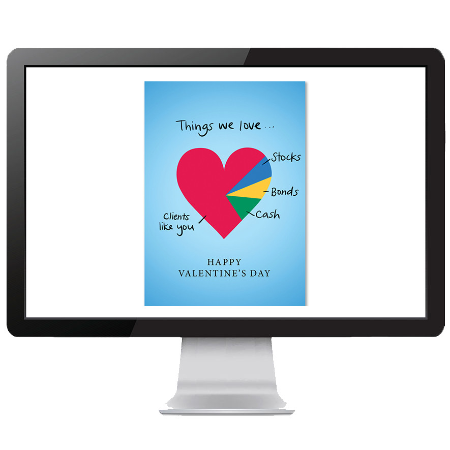 Valentine's Day Heart Chart - eCard | Wall Street Greetings