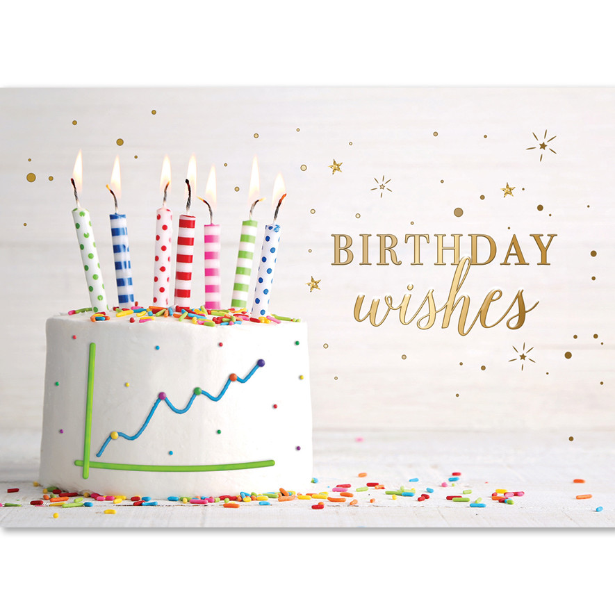 Frosted Cake Graph | Wall Street Greetings