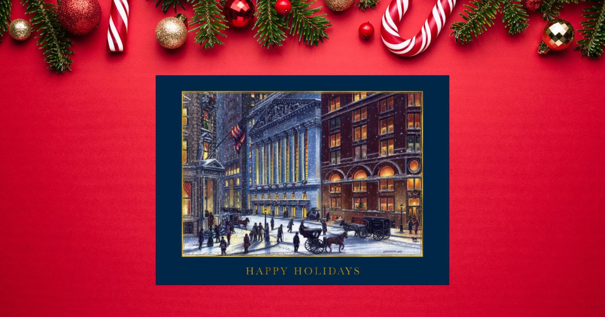 The Enchanting History of Christmas Cards - Wall Street Greetings