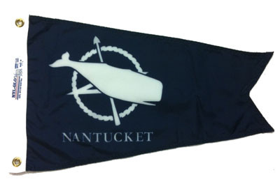 Swallowtail Nantucket Burgee Flag - The Sunken Ship