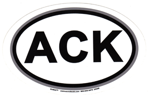 Large ACK Sticker - The Sunken Ship