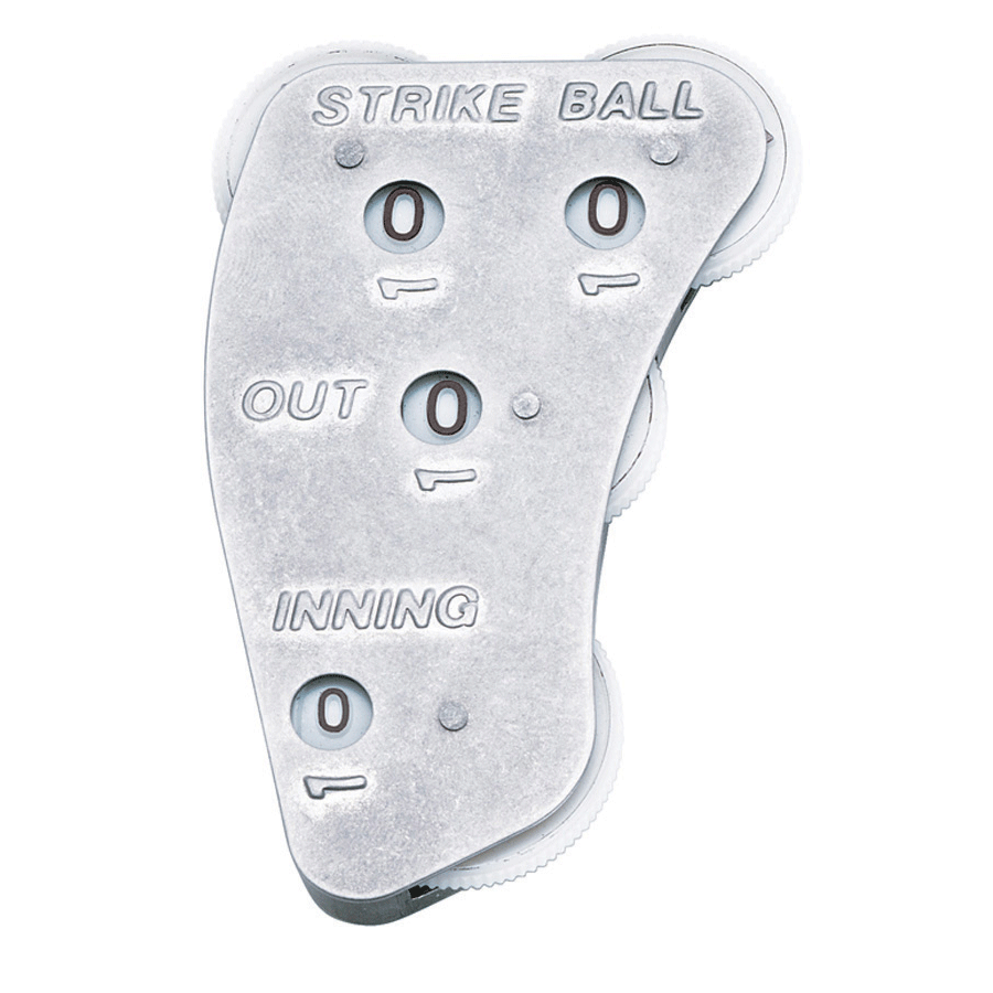 Diamond Chrome Stainless Steel Baseball/Softball Umpire Indicator ...