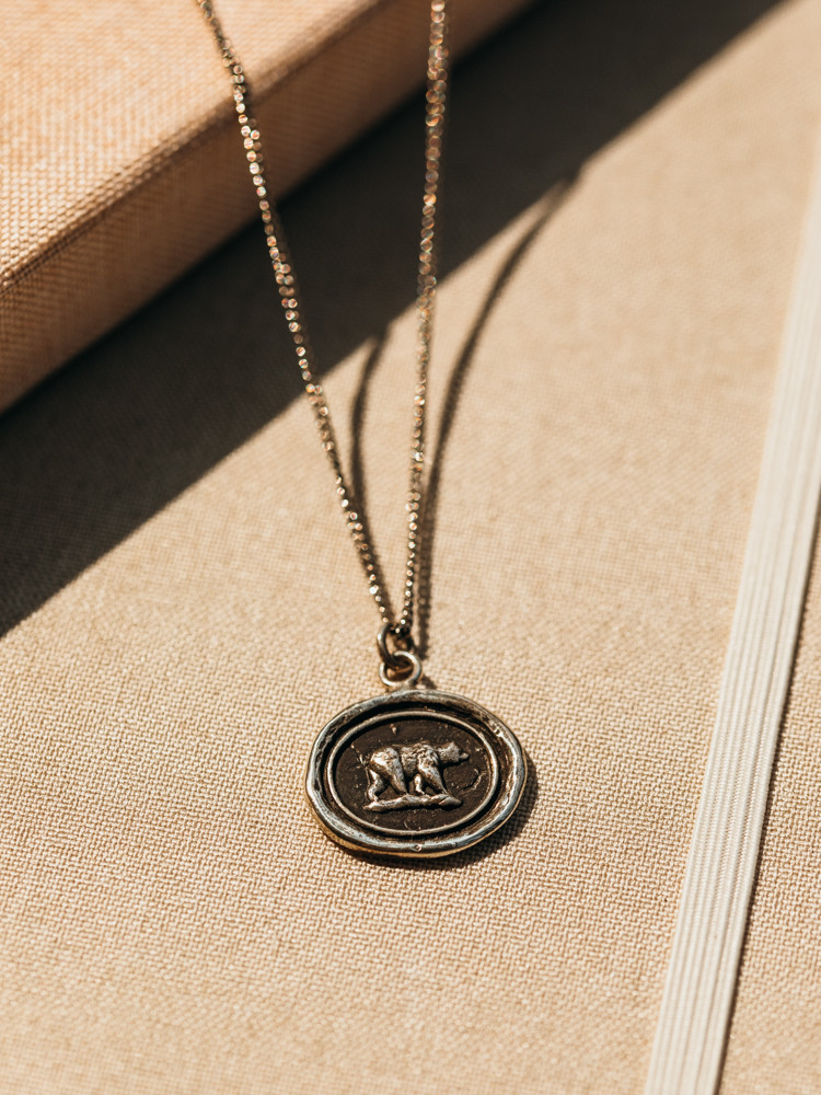Pyrrha Mother Bear Talisman Necklace | Show Pony | Seattle Clothing ...