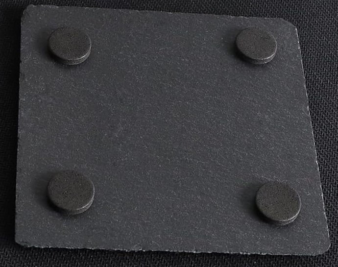Custom Engraved Stone Slate Coasters – Personalized Laser Engraving