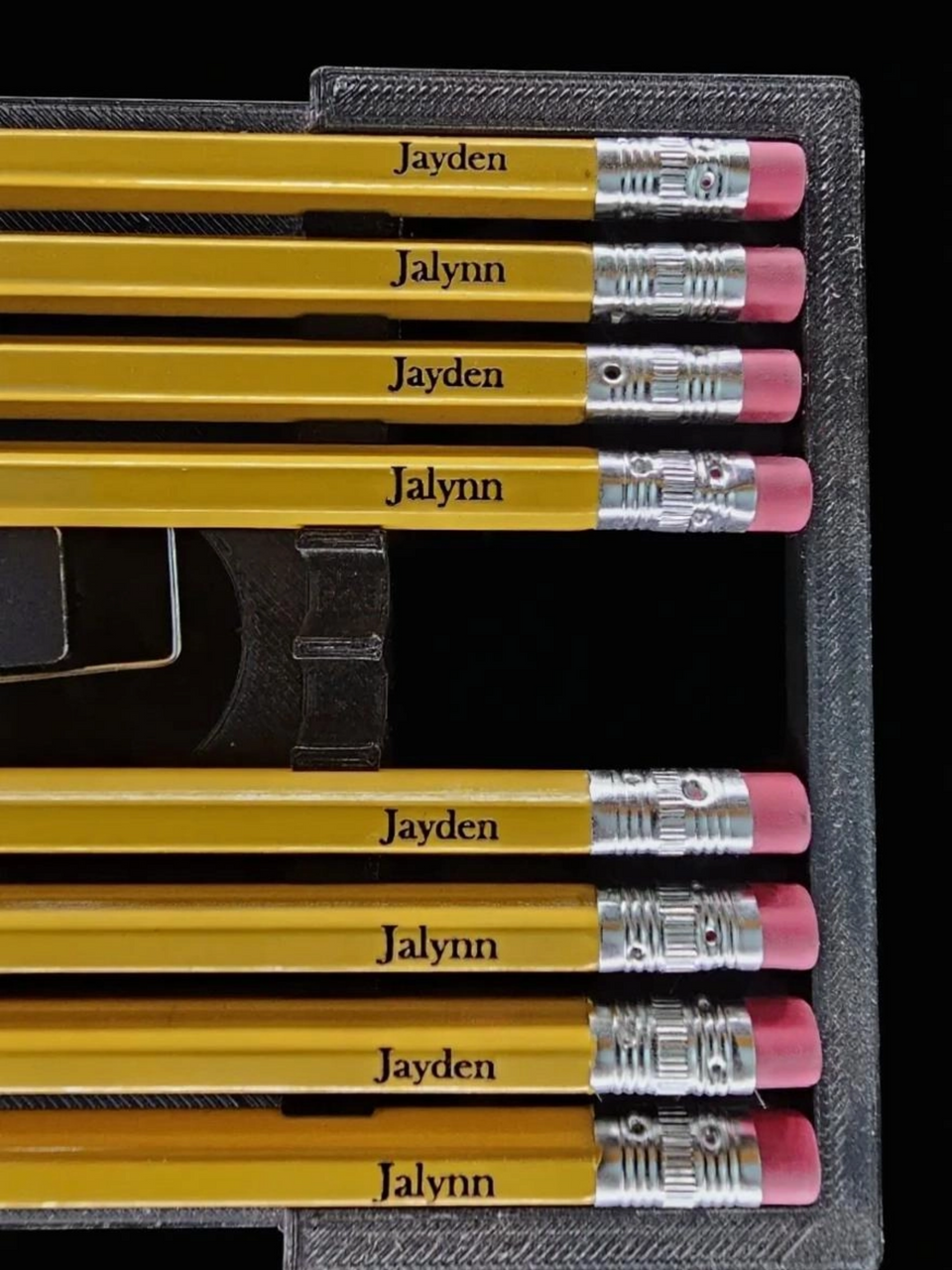 Custom Laser Engraved Pencils – Personalized 24-Pack | SomethingForUs