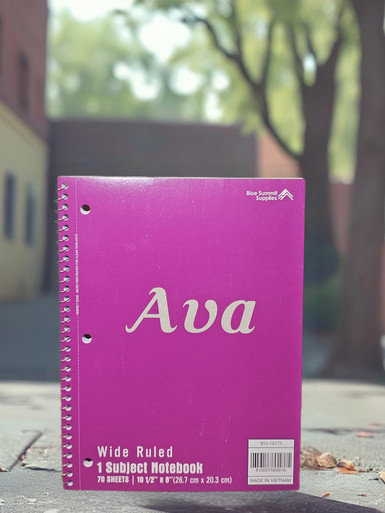 Custom Laser Engraved Notebooks – Personalized Notebooks for School & Gifts