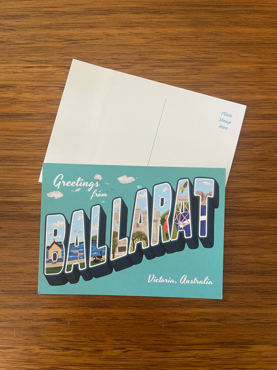 Ballarat Postcard - Hattie and the Wolf